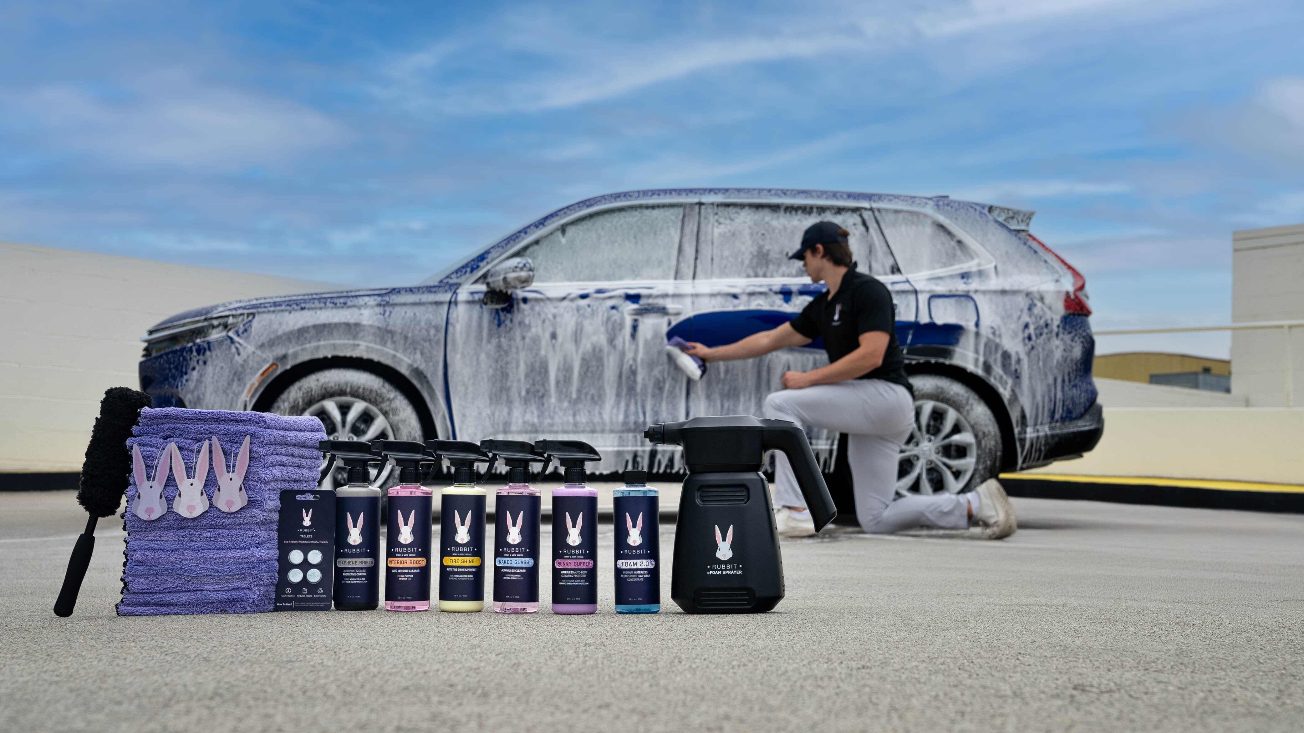 Rubbit | Rubbit - Car wash turned easy, fast and accessible