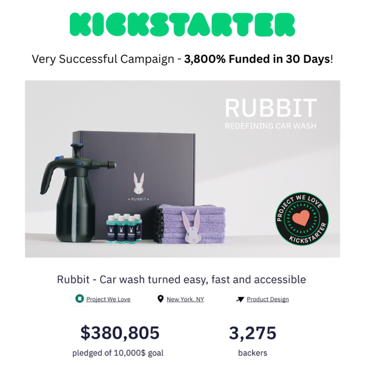 Rubbit | Rubbit - Car wash turned easy, fast and accessible